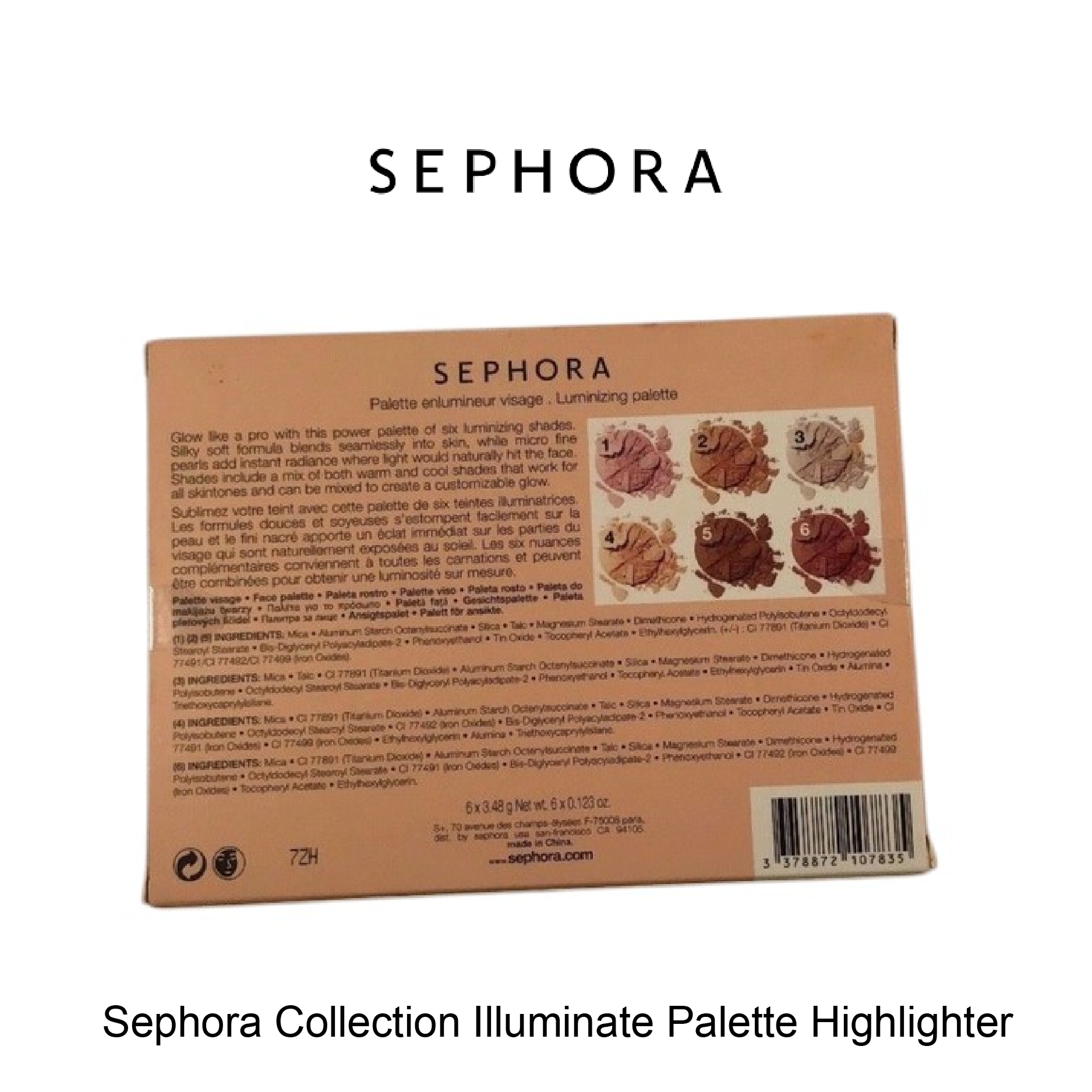 Sephora illuminate Palette - Turacobd