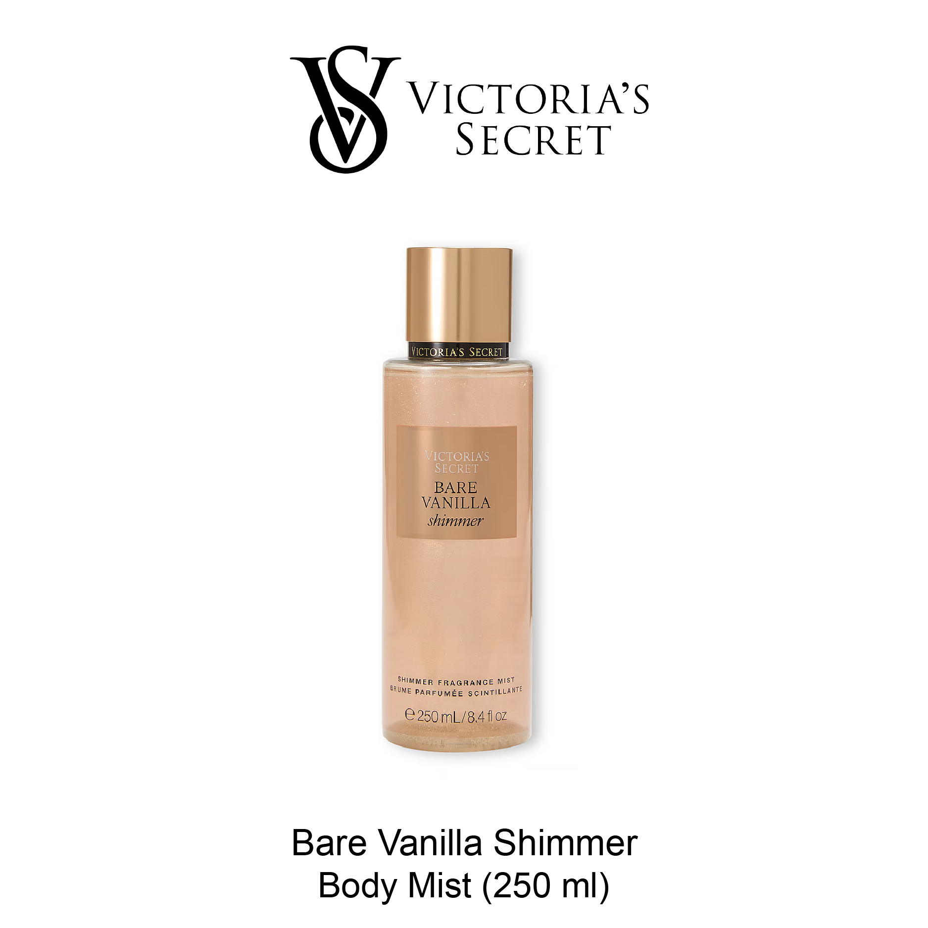 BODY FRAGRANCE Bare Vanilla Shimmer Fragrance Mist - Turacobd